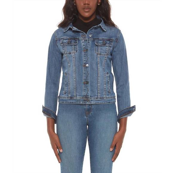 Lola Jeans | Jackets & Coats | New Lola Jeans Gabriella Classic Denim ...